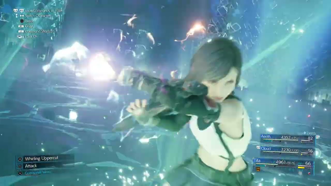 FF7 Remake Defeating Weiss - YouTube