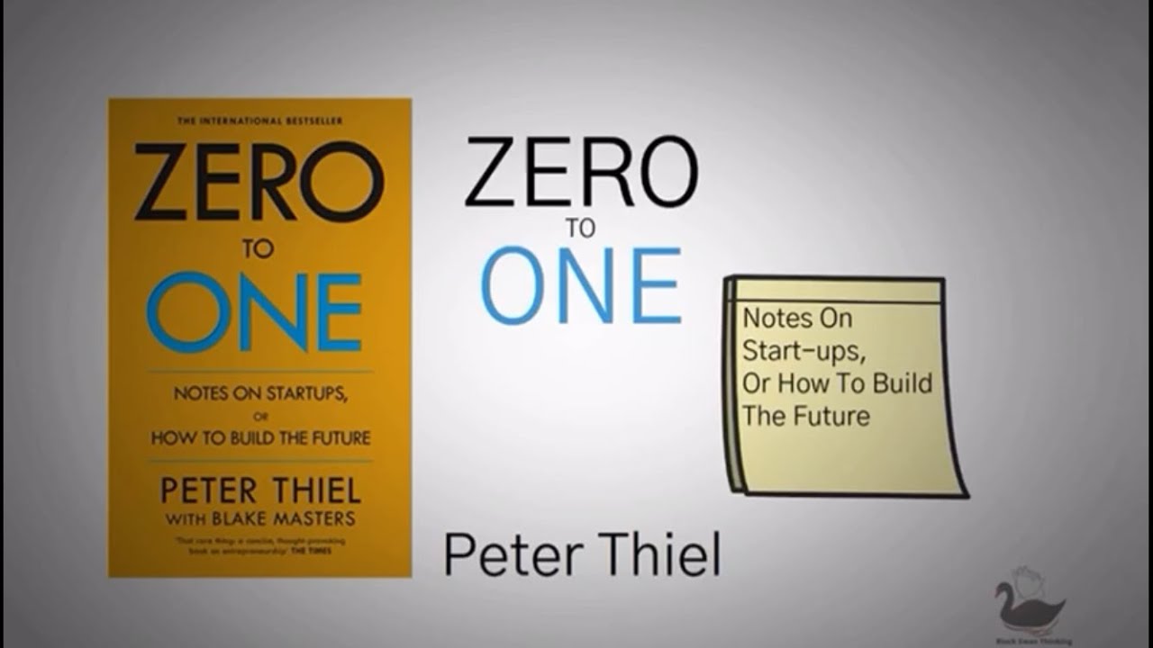 ZERO TO ONE | How to Build a Billion Dollar Company - YouTube