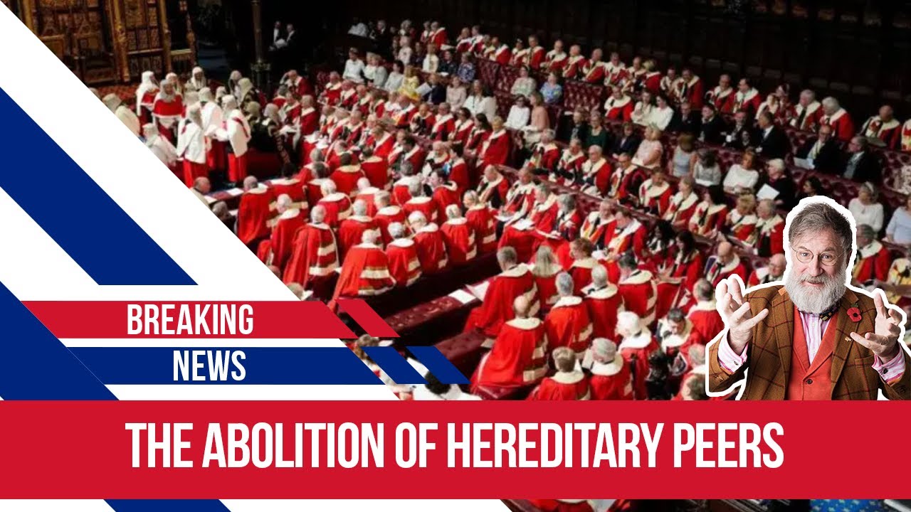 the hereditary lords have passed the first hurdle to abolition - YouTube