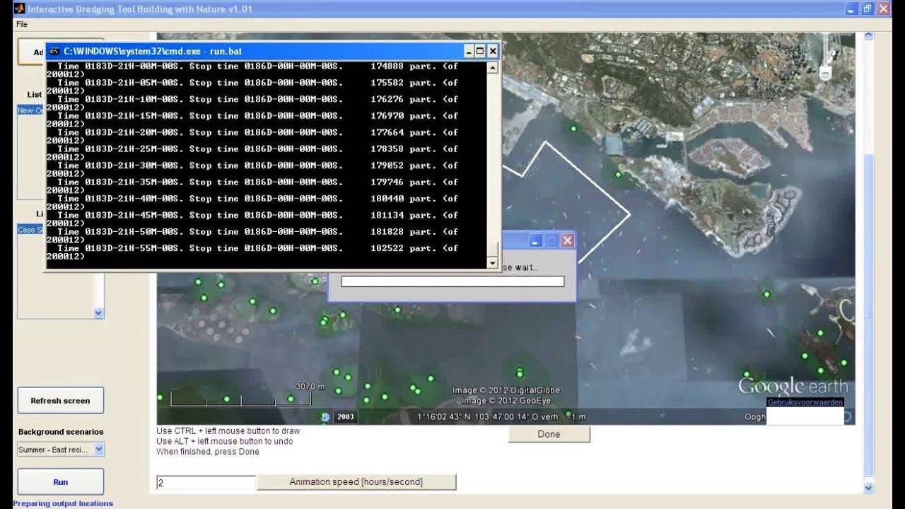 Web-based Interactive Dredge Planning Tool - Suitability map mode - YouTube