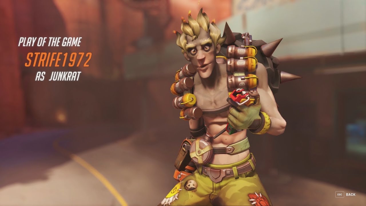 Overwatch 2 Junkrat POTG - YouTube
