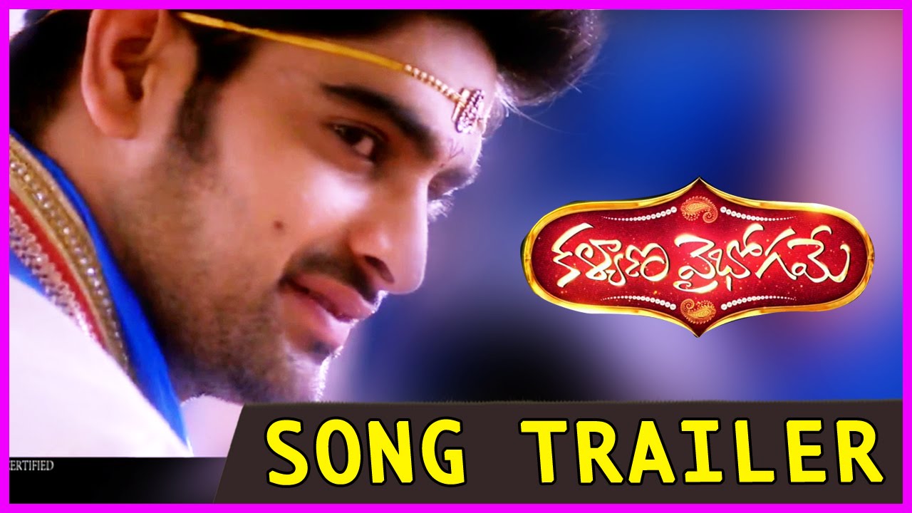 Kalyana Vaibhogame Movie Latest Song Trailer - Naga Shourya & Malavika ...