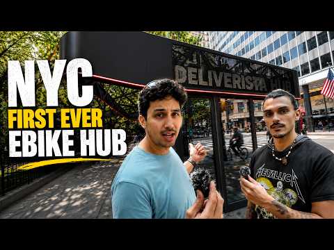 NYC’s First eBike Hub Is Open… But Can the PUBLIC Actually Use It?!