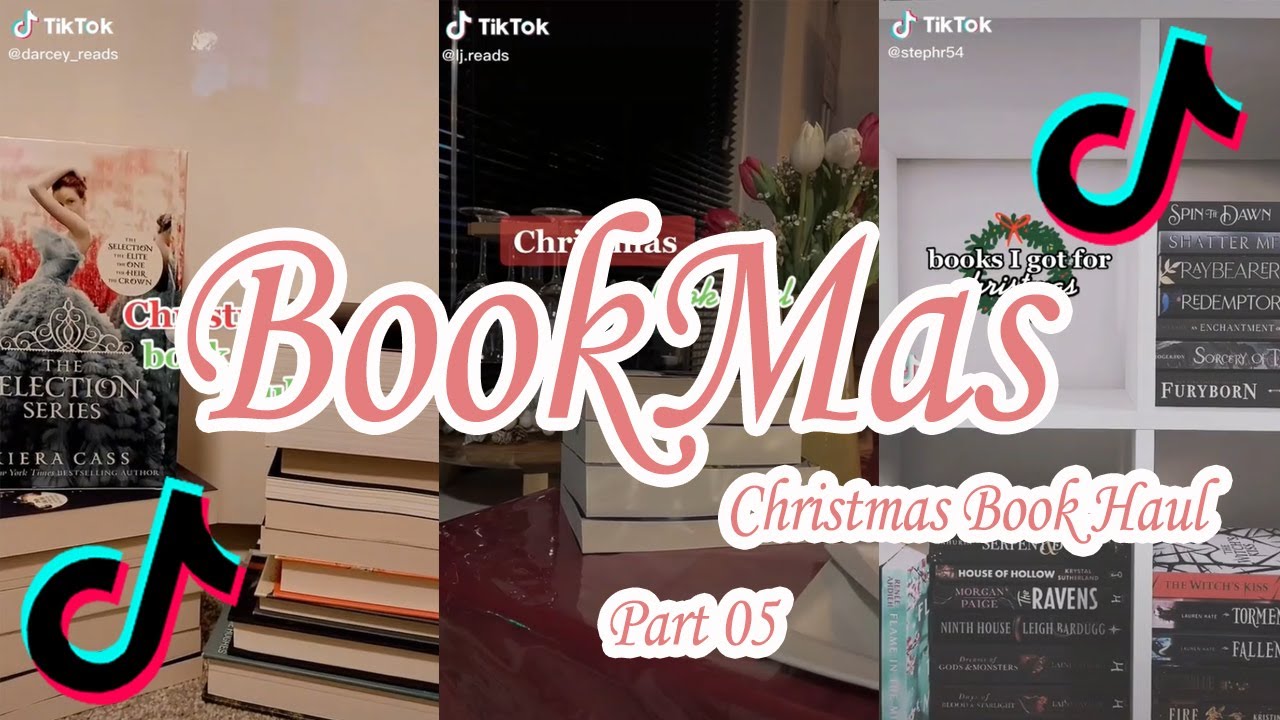 BookTok Compilation - BookMas/Christmas Book Haul Part 05 - YouTube