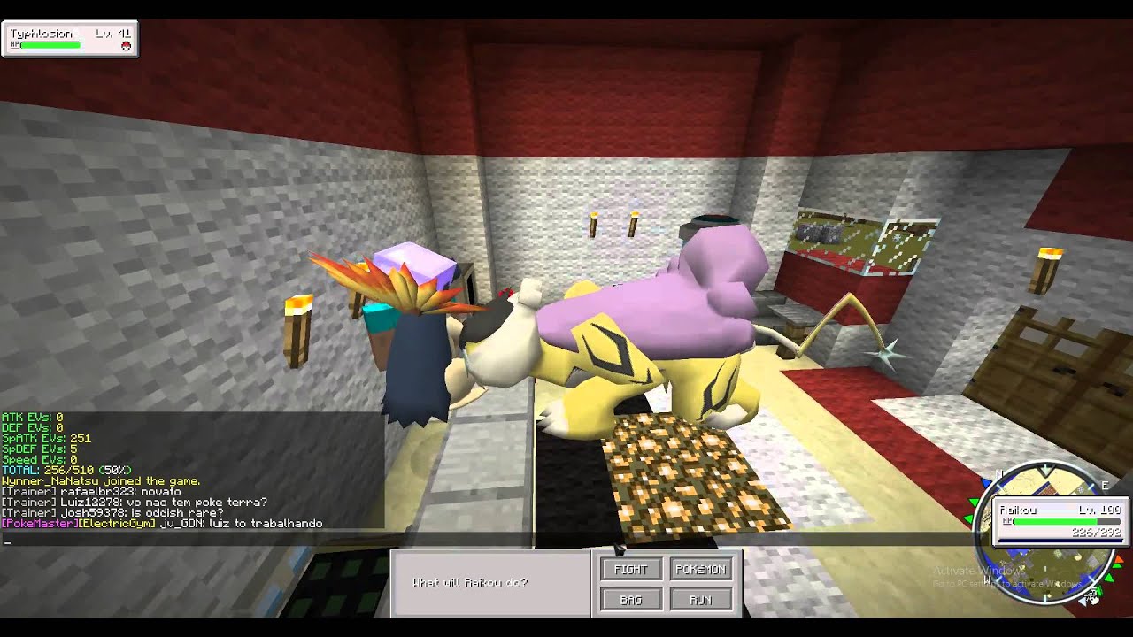 Raikou (Pixelmon Ev training #1) - YouTube