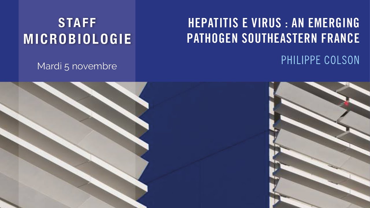 Staff de microbiologie - Philippe Colson - 05/11/2019 - YouTube