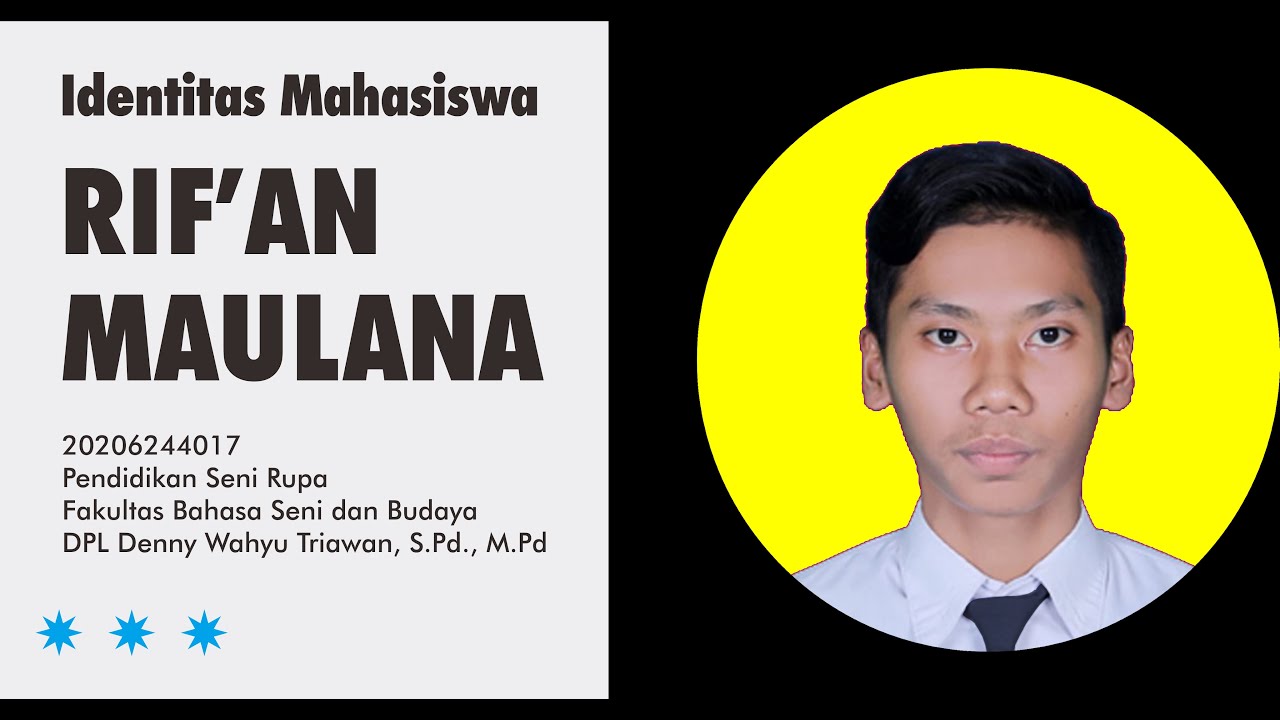 Video Luaran PK UNY 2023 || RIF'AN MAULANA || PENDIDIKAN SENI RUPA ...