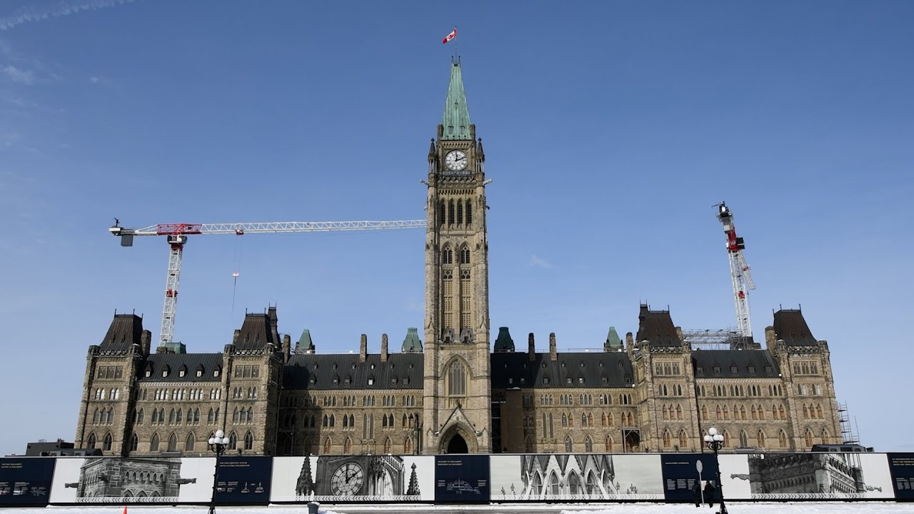 Centre Block Construction Update (2023) - YouTube
