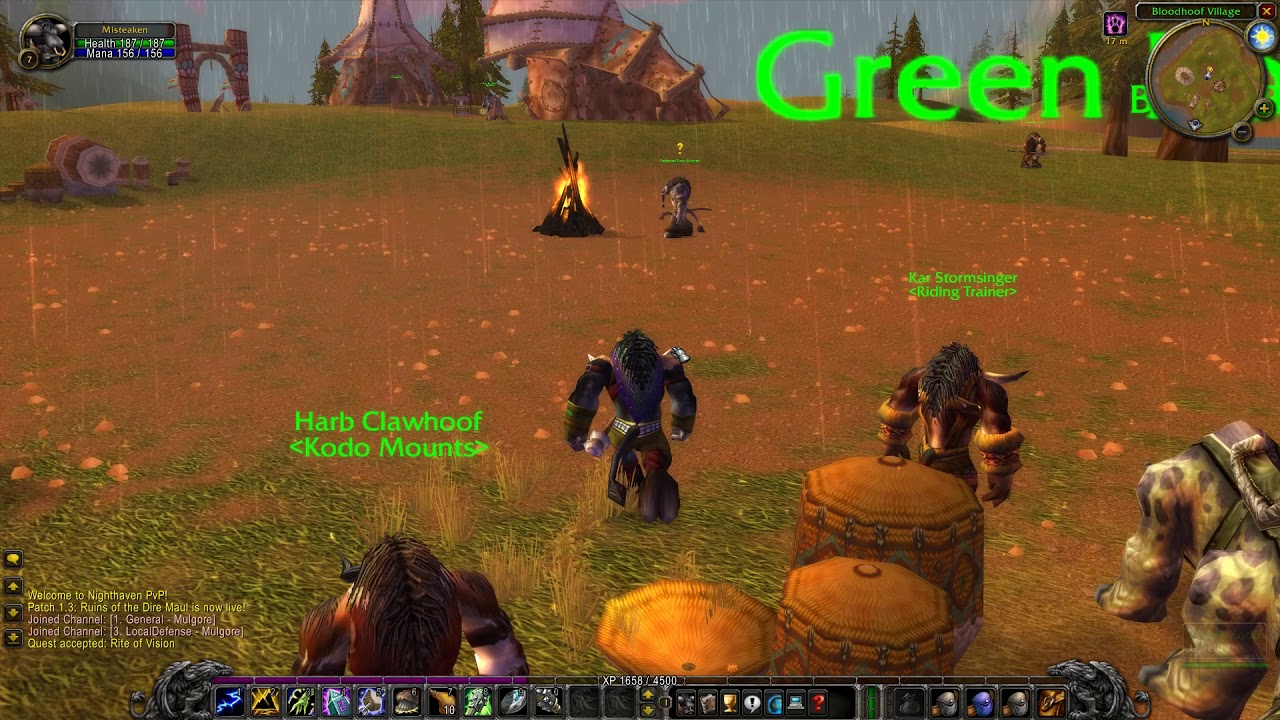 World of Warcraft: Mulgore: Rite of Vision - YouTube