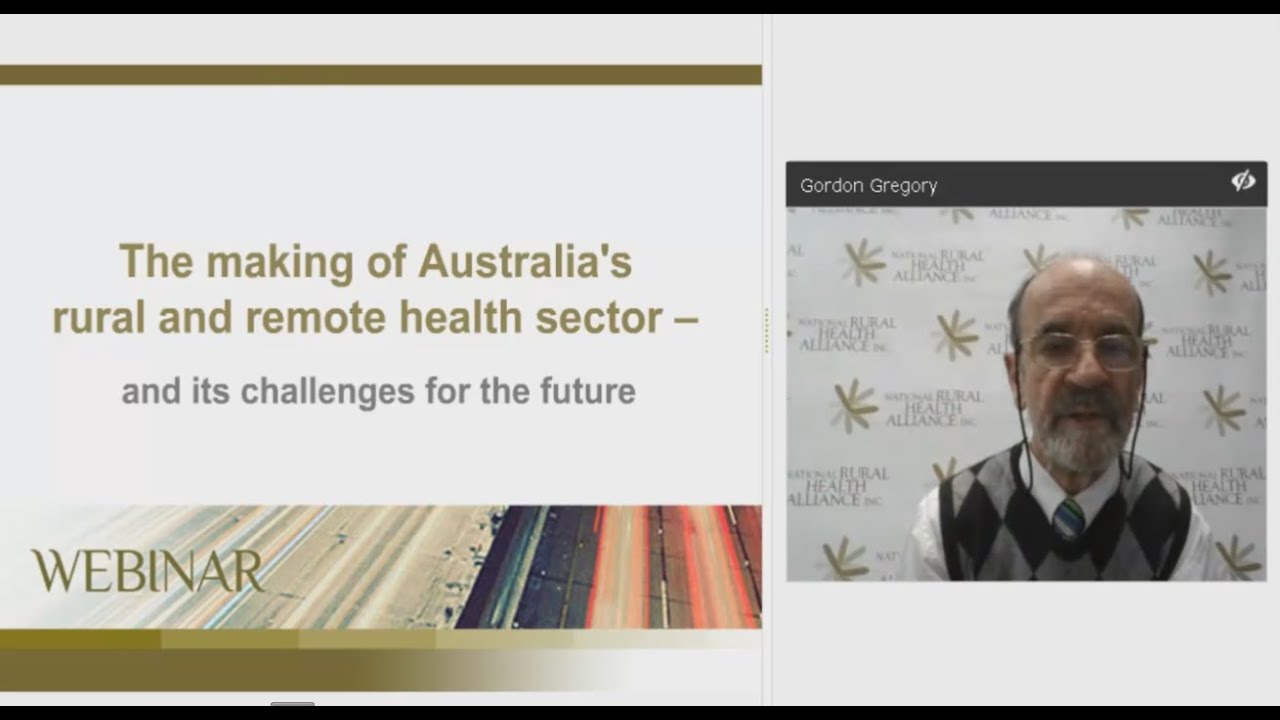 The making of Australia's rural and remote health sector – and its ...
