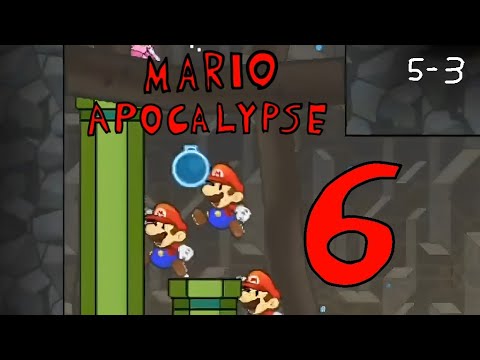 Super Paper Mario but every enemy is Mario (Chapter 5-3) - YouTube