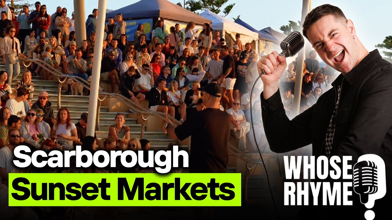Macshane Freestyle Rapping Live at Scarborough Sunset Markets! - YouTube