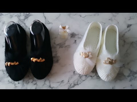 MUHTEŞEM 👌 39-40  Numara KEÇE TABAN PATİK YAPIMI/PATİK MODELİ
