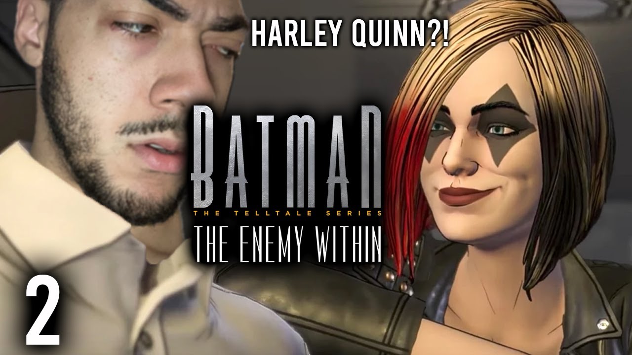 RIZZING HARLEY QUINN! Batman: The Enemy Within LIVEPLAYTHROUGH PT 2 ...