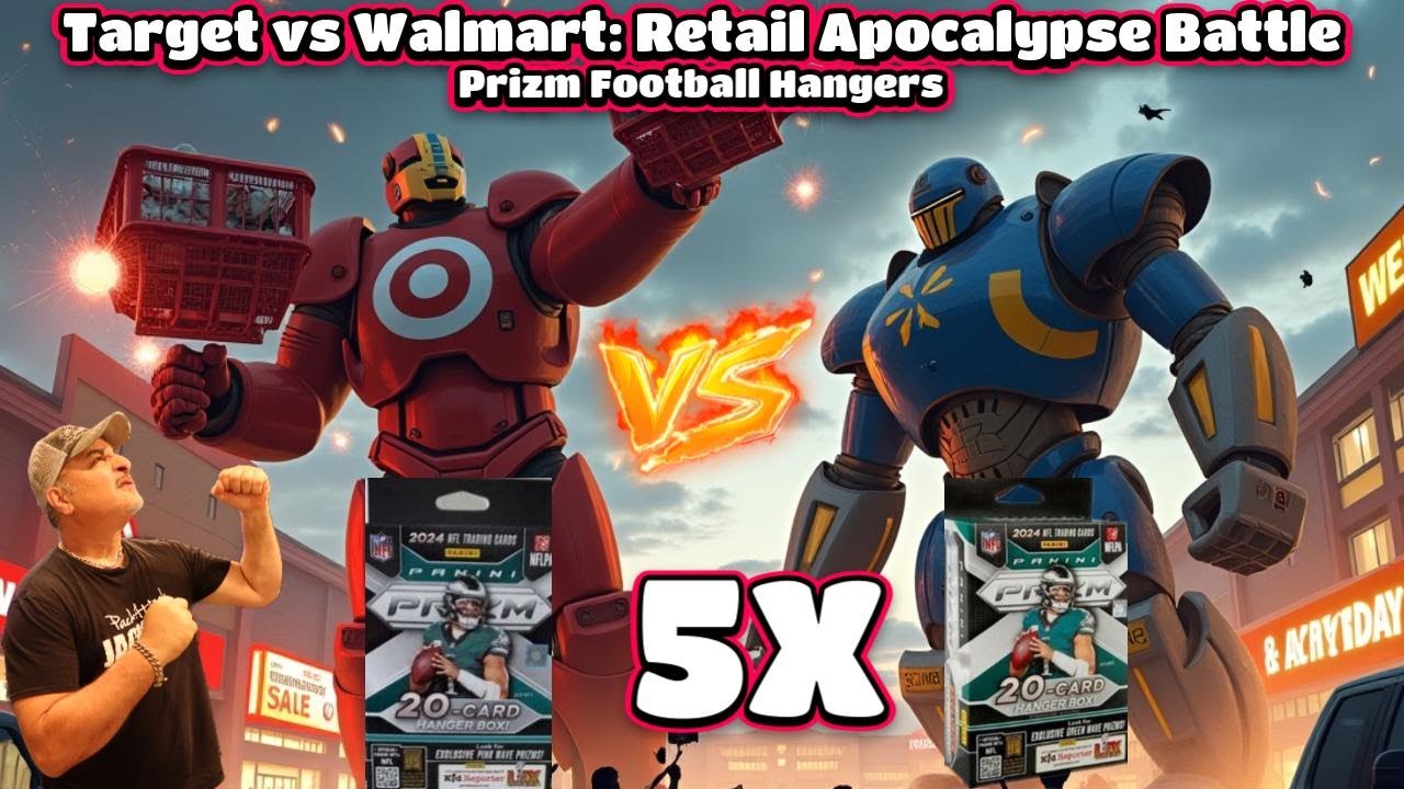Target vs Walmart: Retail Apocalypse Battle🔥Prizm Hangers🔥 Whose are ...