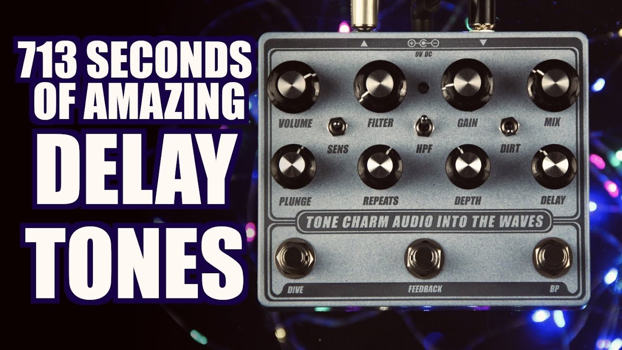 Into The Waves (Delay Pedal Demo) With Strat And Nintendo 3DS - YouTube