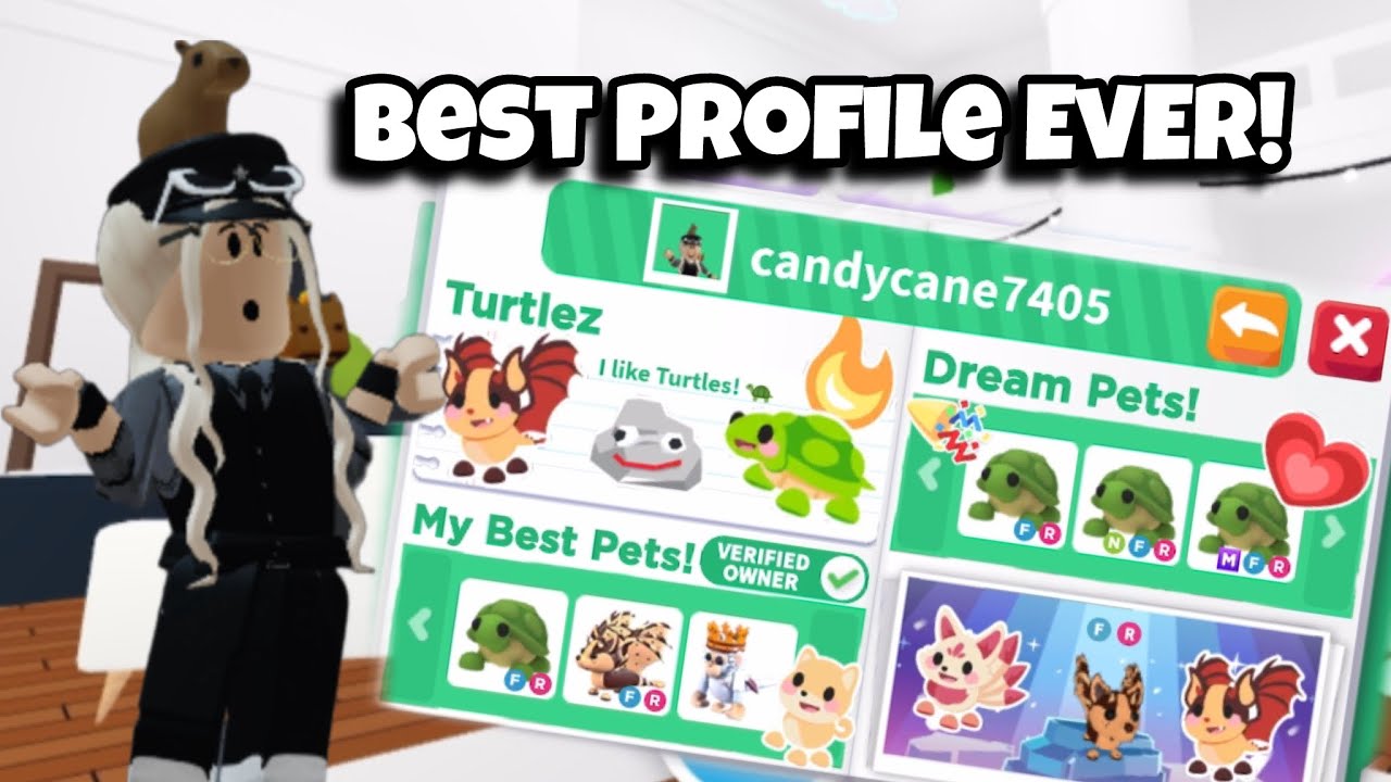 I Made The PERFECT PROFILE In Adopt Me! - Roblox! - YouTube