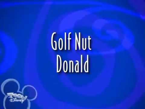 Donald Duck Cartoon: Golf Nut Donald - YouTube