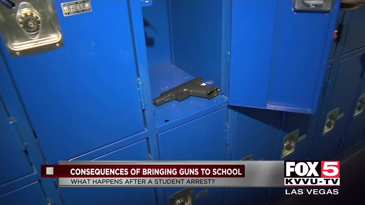 Clark County DA explains consequences of bringing guns to school - YouTube
