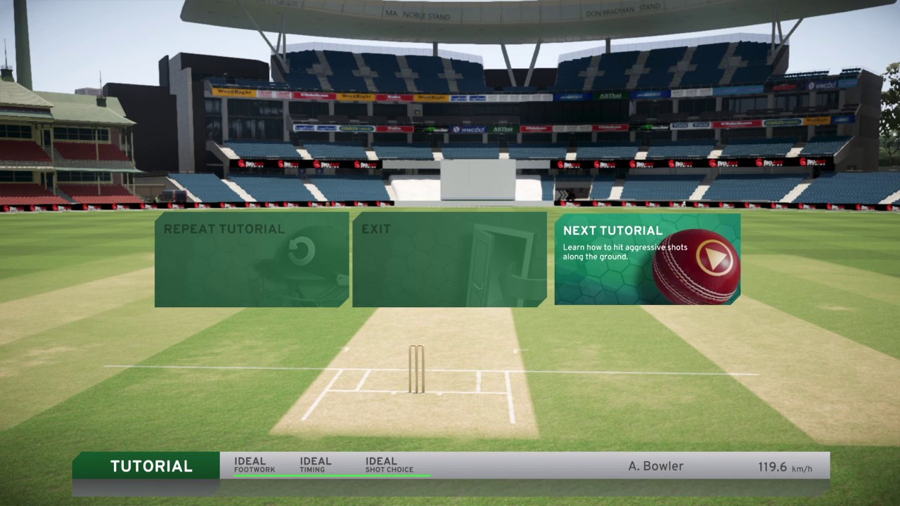 Don Bradman Cricket 17 - Batting Tutorial (PlayStation 4) - YouTube