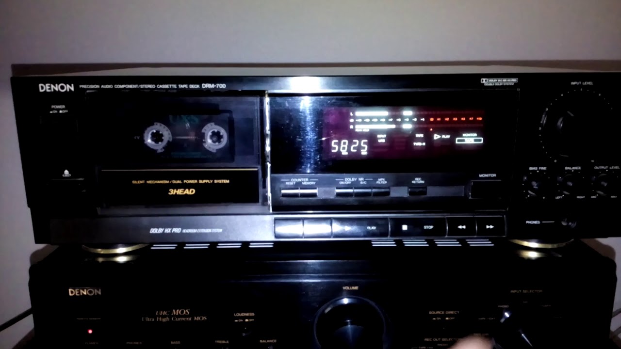Tapedeck DENON DRM 700 3 Head - YouTube
