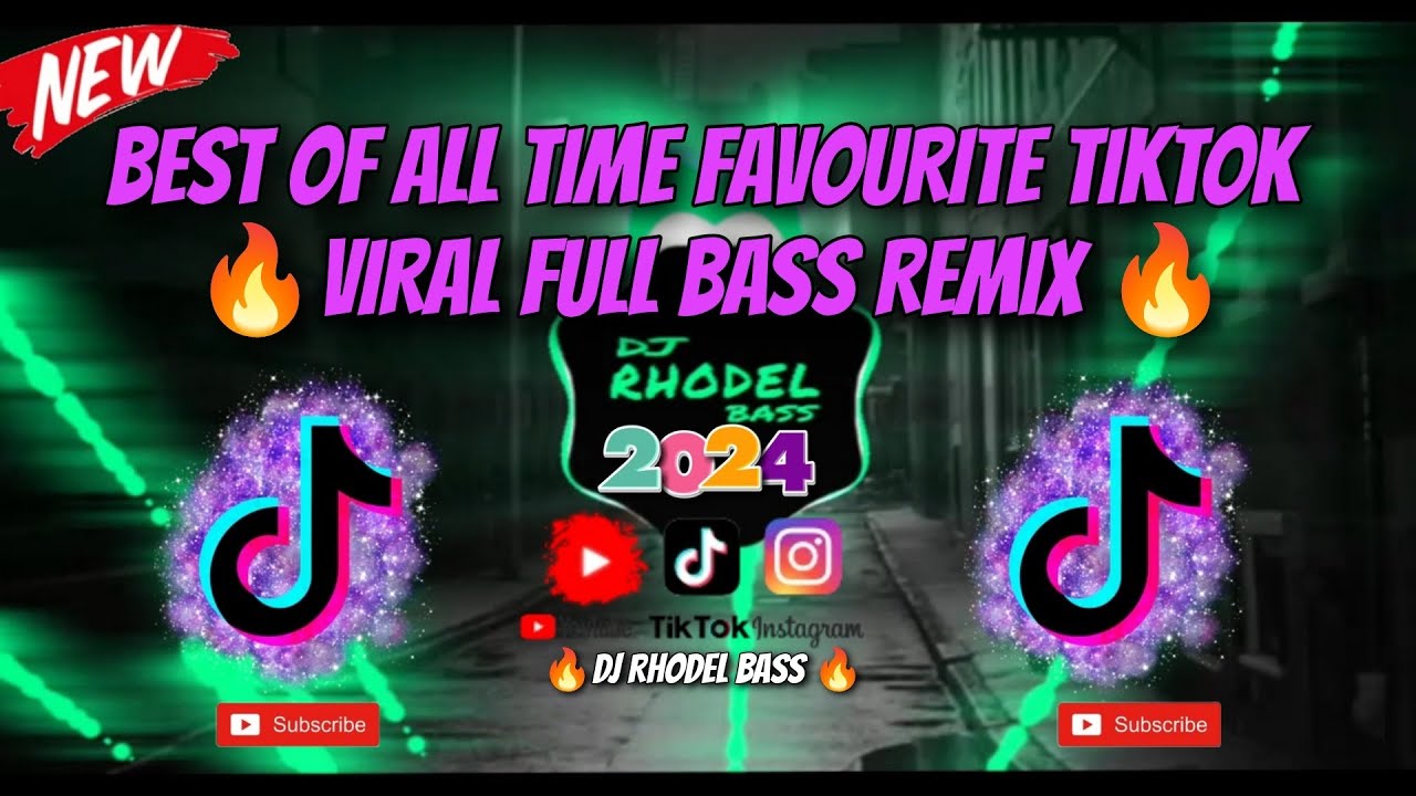 🔥 BEST OF ALL TIME FAVOURITE TIKTOK VIRAL FULL BASS REMIX 1HOUR / DJ ...