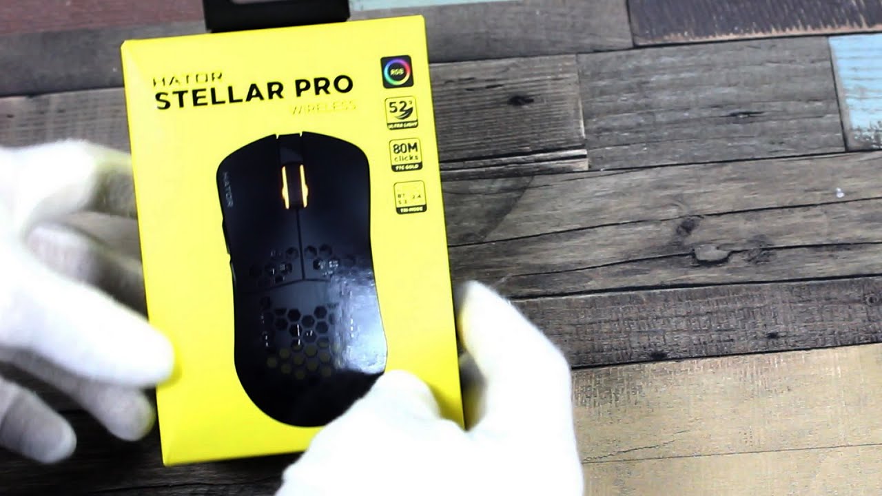 HATOR Stellar Pro Wireless Unboxing - YouTube