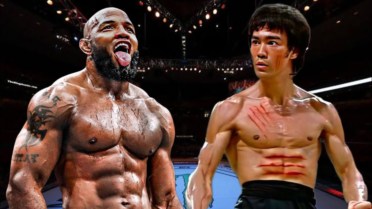 BRUCE LEE VS YOEL ROMERO 😱🔥*INTENSE FIGHT* (EA SPORTS UFC 4) UFC ...