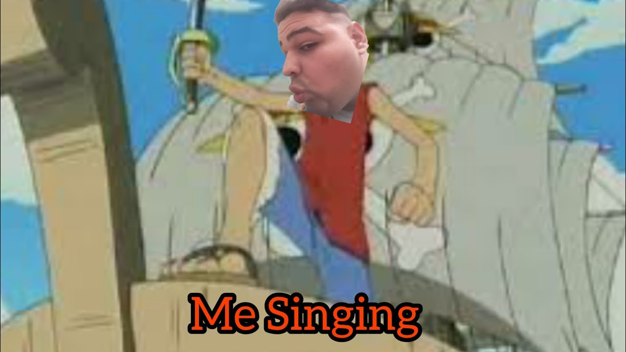 Me Singing The One Piece 4Kids Pirate Rap Song Cover - YouTube