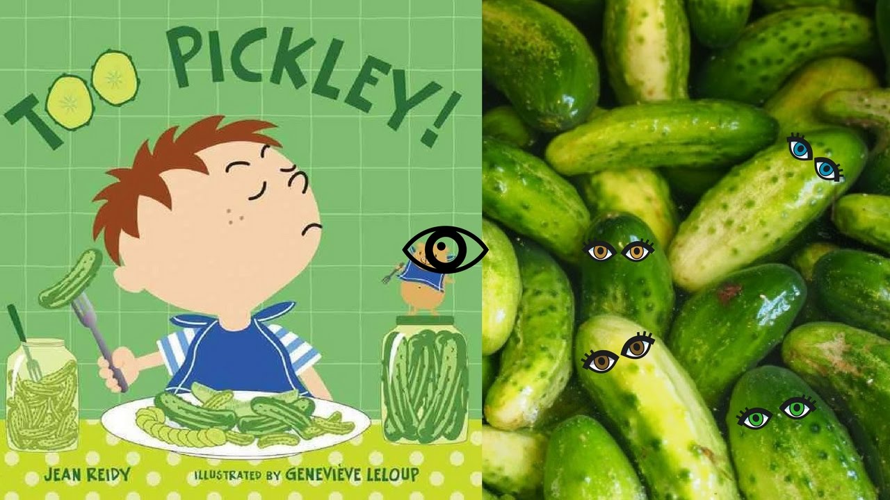 Too Pickley! by Jean Reidy - Stories for Kids - Children's Books - YouTube
