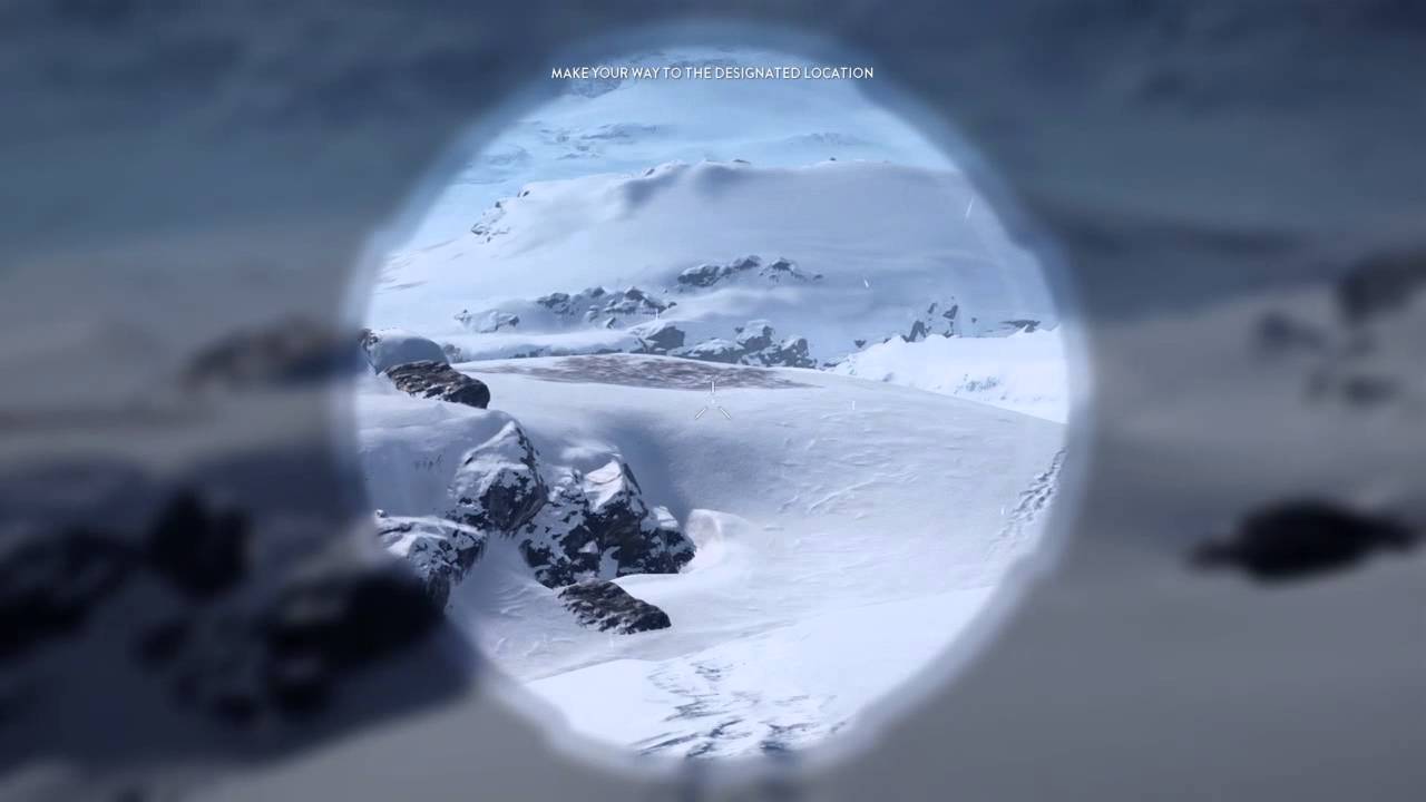 STAR WARS™ Battlefront™ PS4 - Impressive snow landscape - YouTube