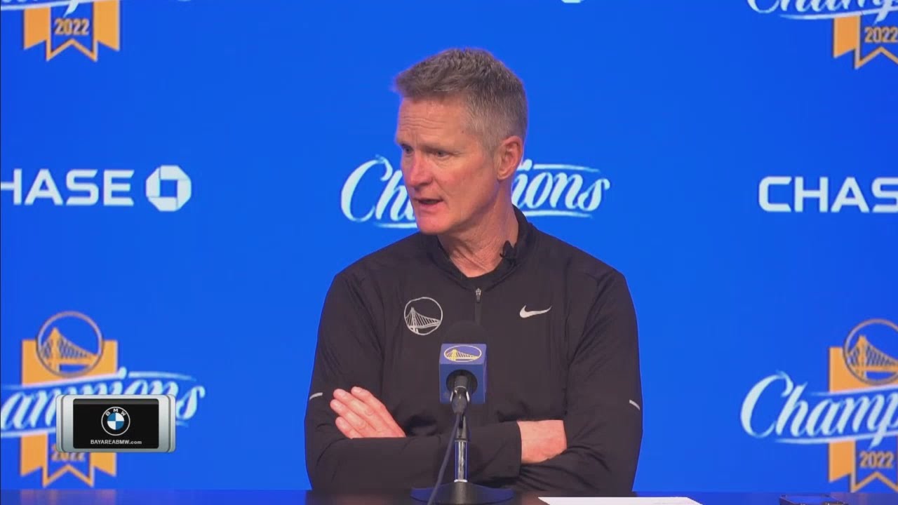 Steve Kerr Postgame Interview | Golden State Warriors lose to Phoenix ...