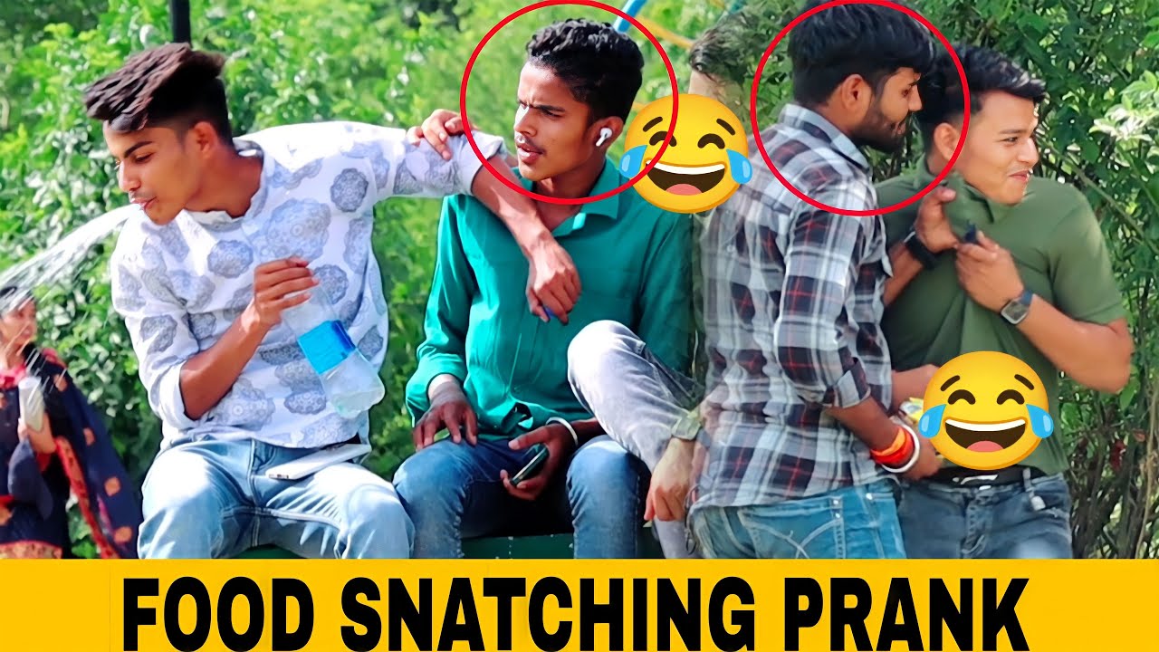 | Food Snatching Prank 😂| BEST PRANK | - YouTube