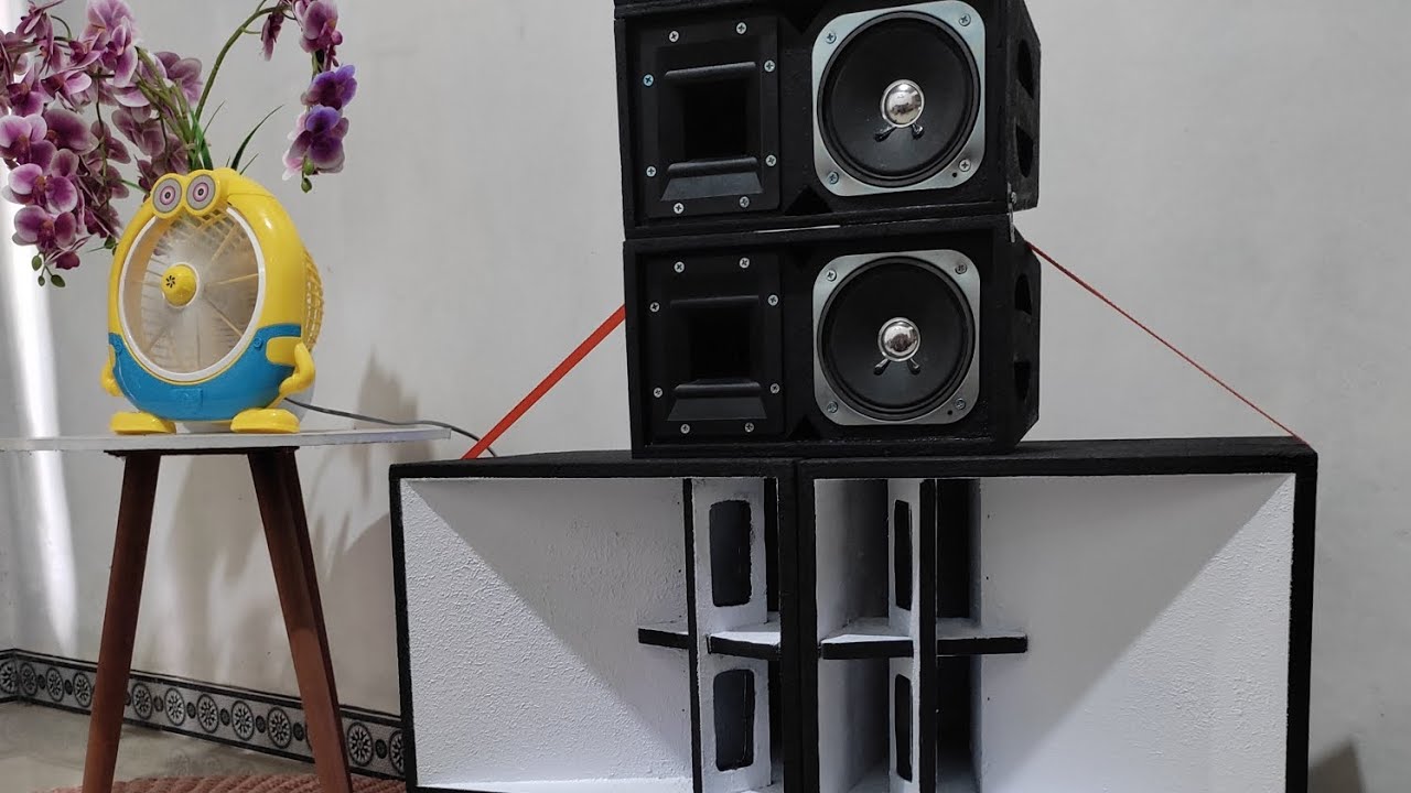 cek sound miniatur box cla 6 inch horeg glerr - YouTube