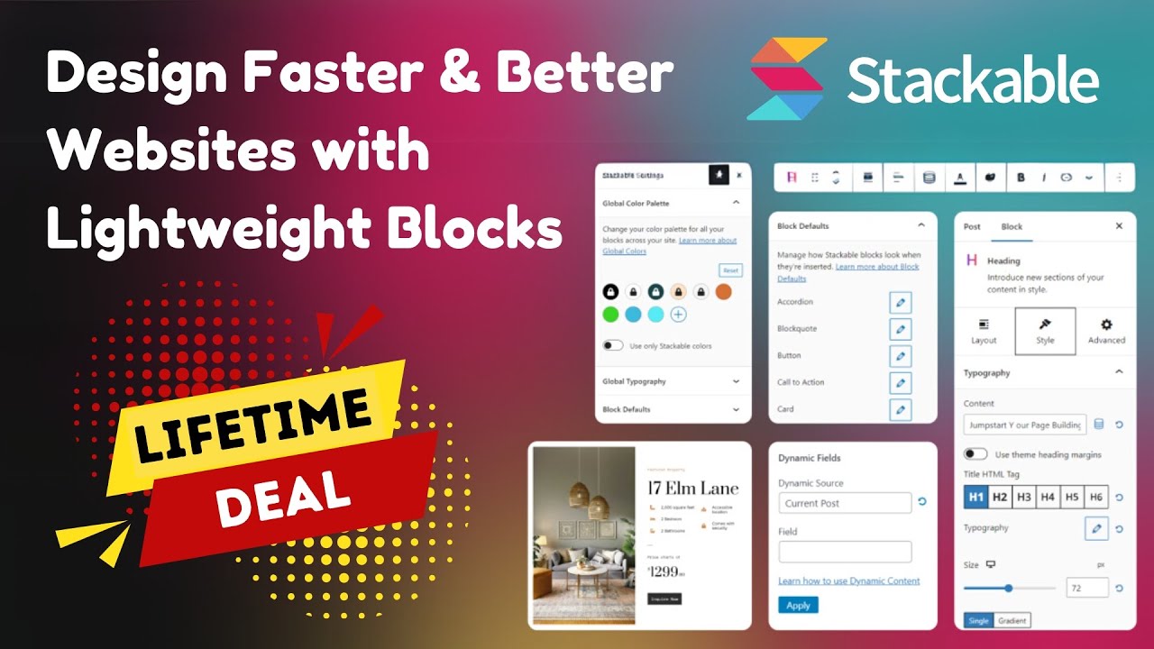 Stackable Review; Lifetime Deal - The Ultimate Gutenberg Blocks Plugin for WordPress - YouTube