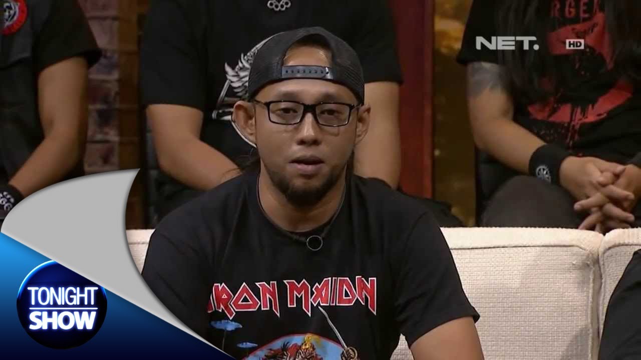 Tonight Show-Ricky Siahaan Bilang Musik Metal Bisa Buat Hidup - YouTube