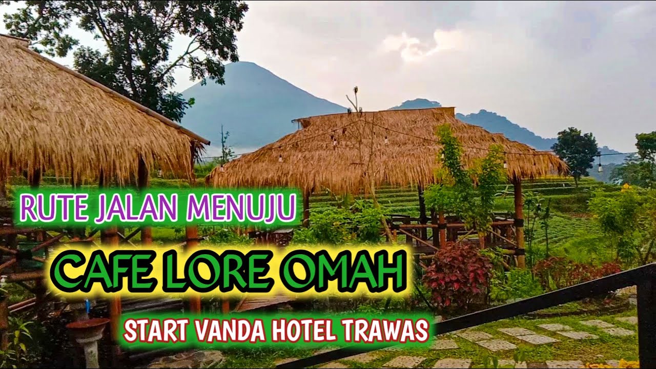 RUTE JALAN MENUJU CAFE LORE OMAH || Start Vanda Hotel Trawas - YouTube