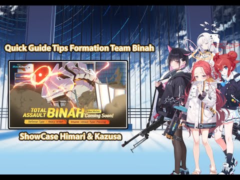 Quick Guide Tips Formation Team Binah - YouTube