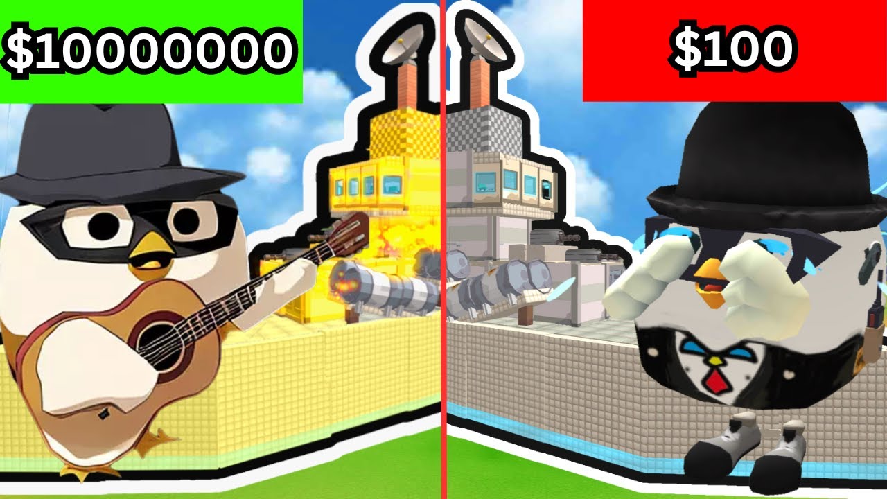 WE BUILT A $10,000,000, BATTLESHIP IN CHICKEN GUN - YouTube