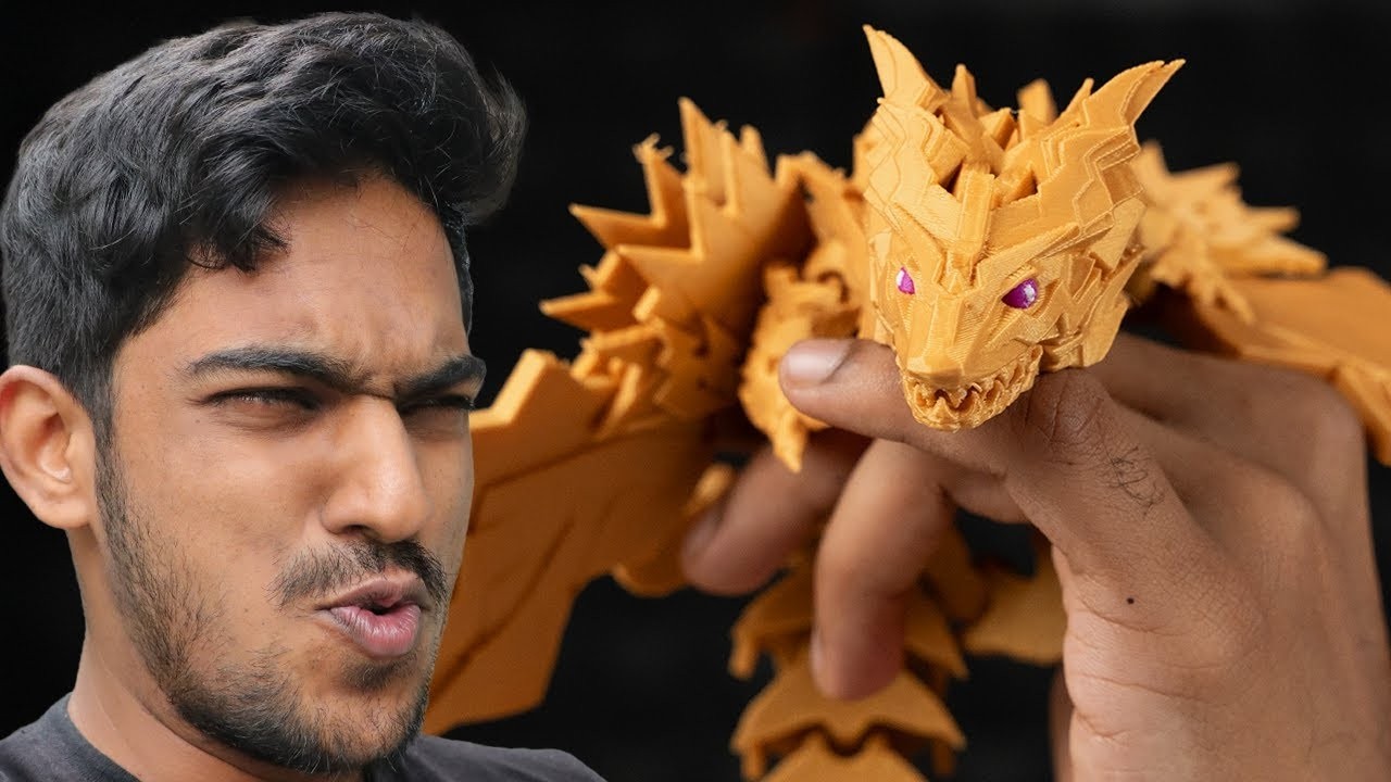 I made Realistic Dragon! - Bambu Lab A1 3D Printer Review - YouTube