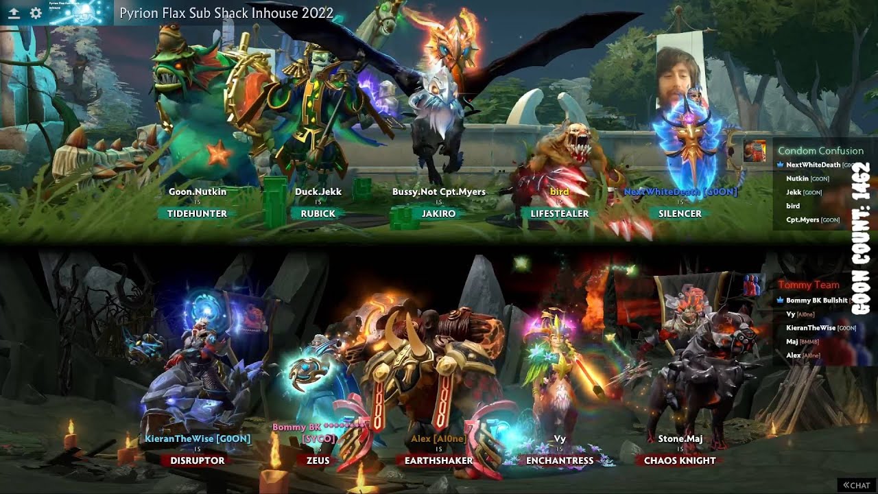 PFlax & Sheepsticked cast Dota 2 Inhouse w/Daf playing in Game 3 Jun 28 ...