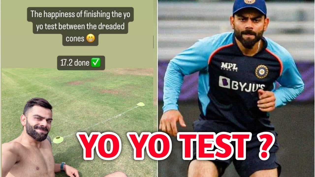 Virat Kohli Yo Yo Test What Is Yo Yo Test Cricket YouTube