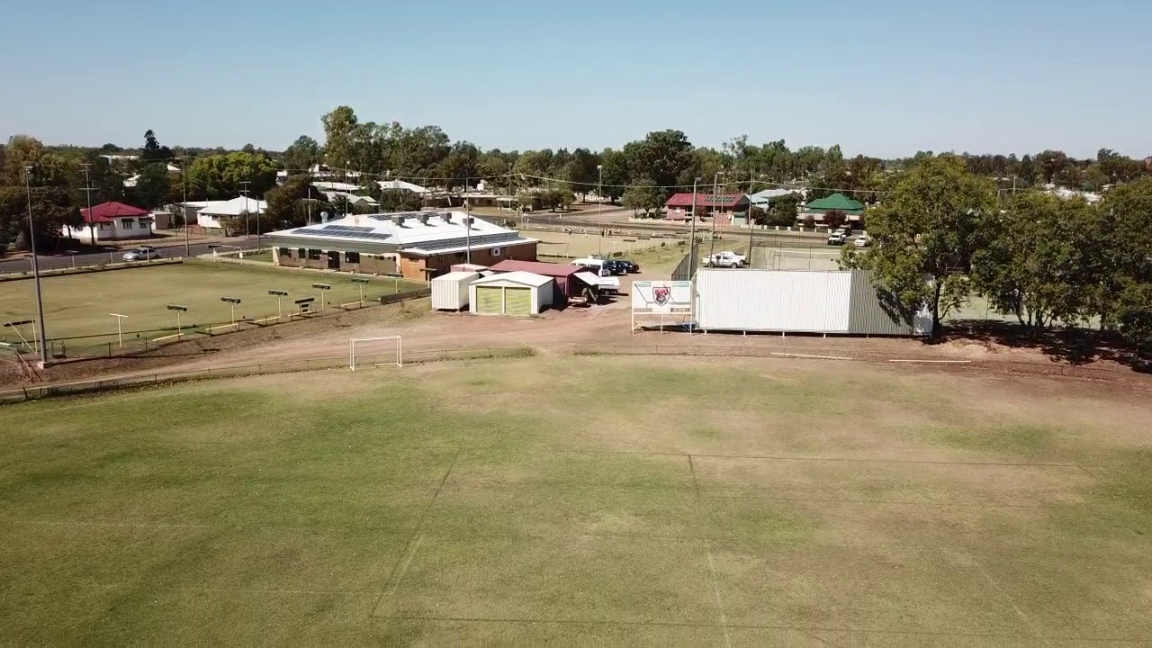 Day at oval drone footage - YouTube