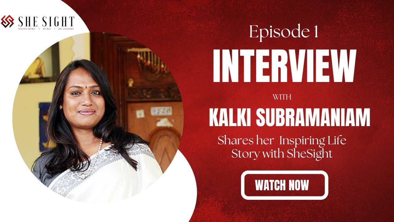 Interview with Kalki Subramaniam| Transgender Rights Activist |SheSight ...