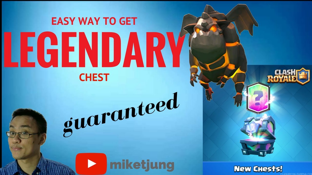 CLASH ROYALE:how to get legendary card easily - YouTube