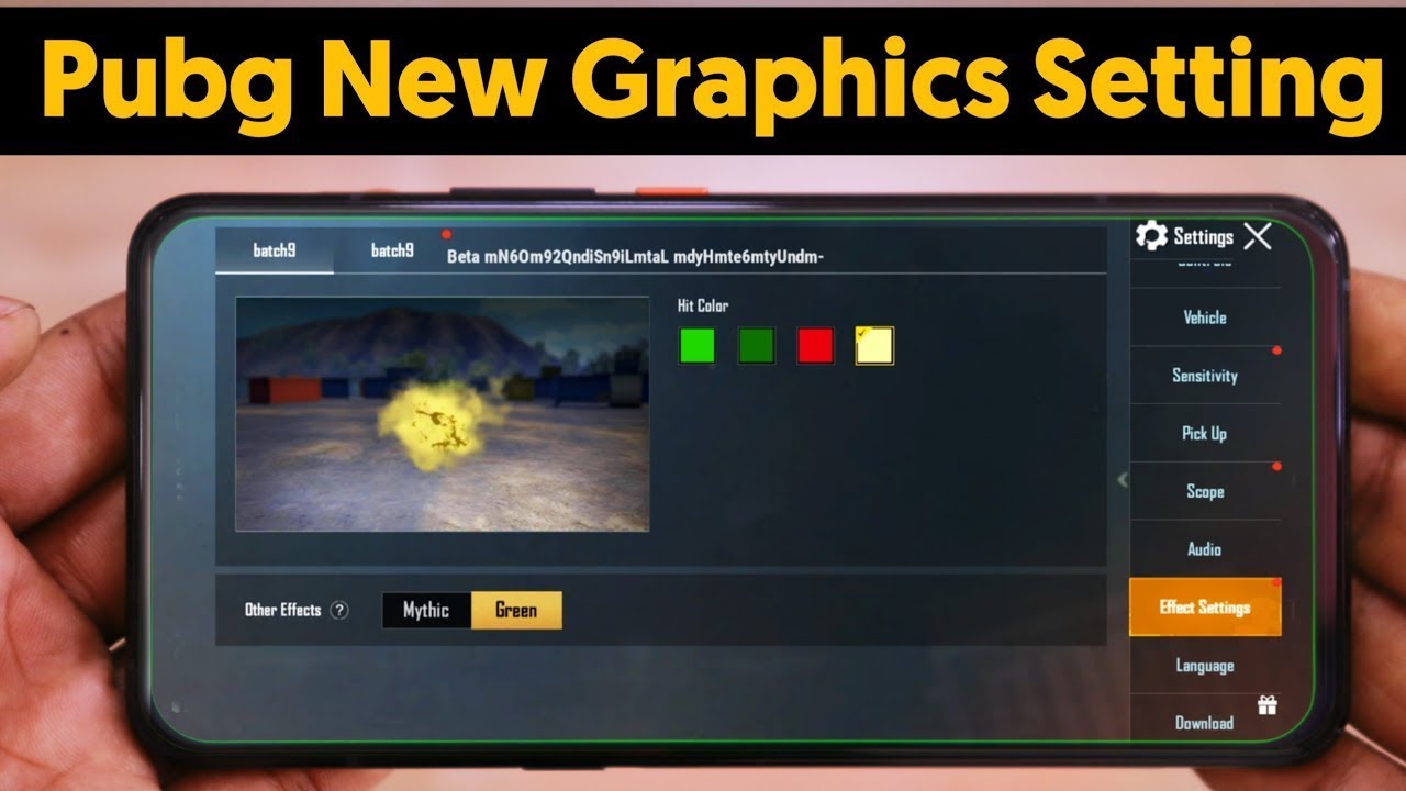 Pubg New Color Graphics Setting is Here - YouTube