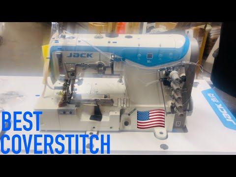 Jack W4 Coverstitch Machine - YouTube