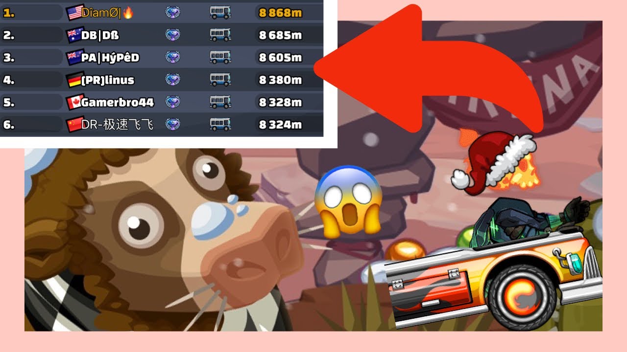 🔥8868m WITH BUS IN CANYON ARENA😱 -HCR2 - YouTube