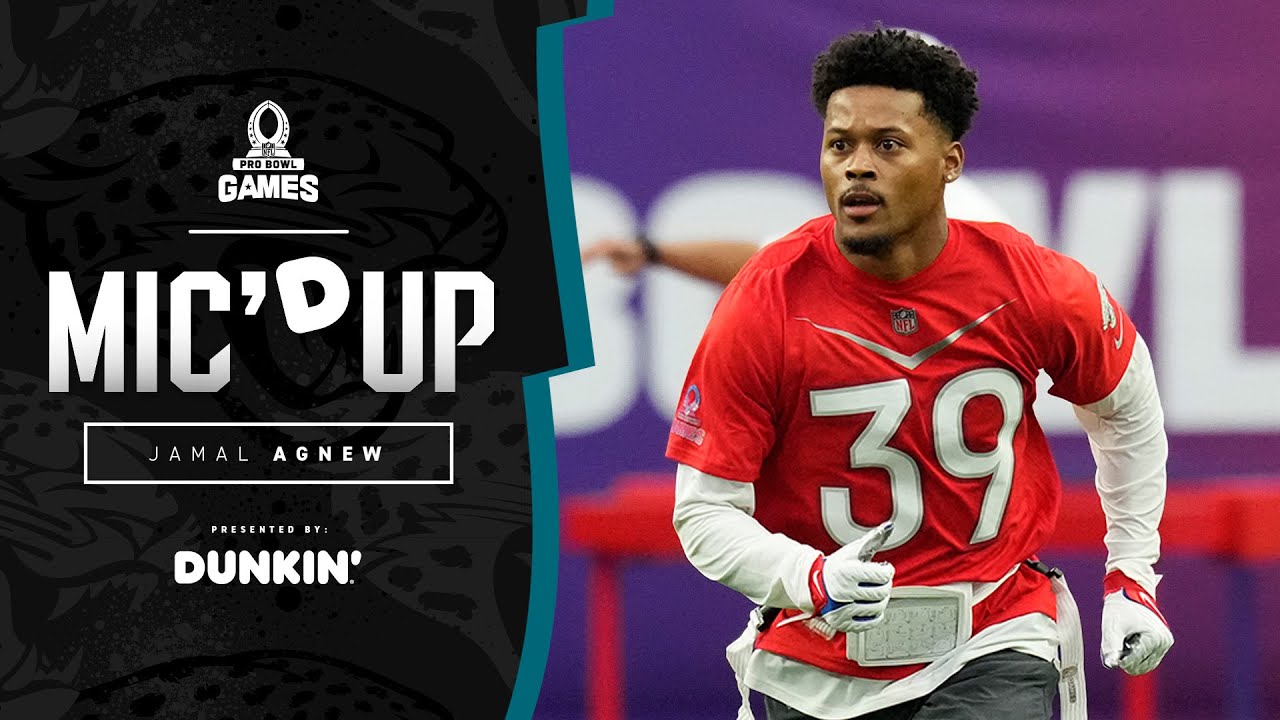 "I do a little bit of everything." 👀 Jamal Agnew mic'd at the Pro Bowl ...