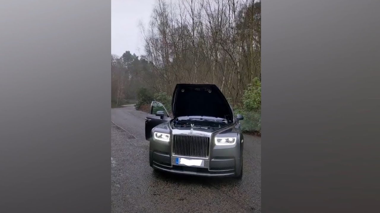 V12 engine Rolls Royce in action - YouTube